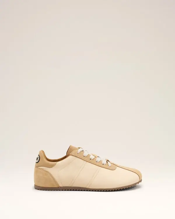 AMI Paris Soft Nylon Sneakers - Ivory
