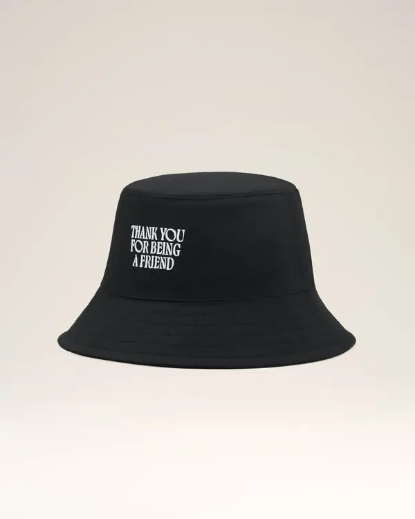 AMI Paris Embroidered Cotton Bucket Hat