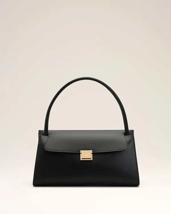 AMI Paris Mimi Bag In Cow Leather - Black