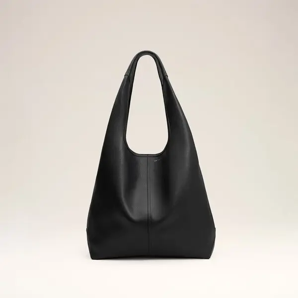 AMI Paris Etienne Soft Leather Hobo Bag