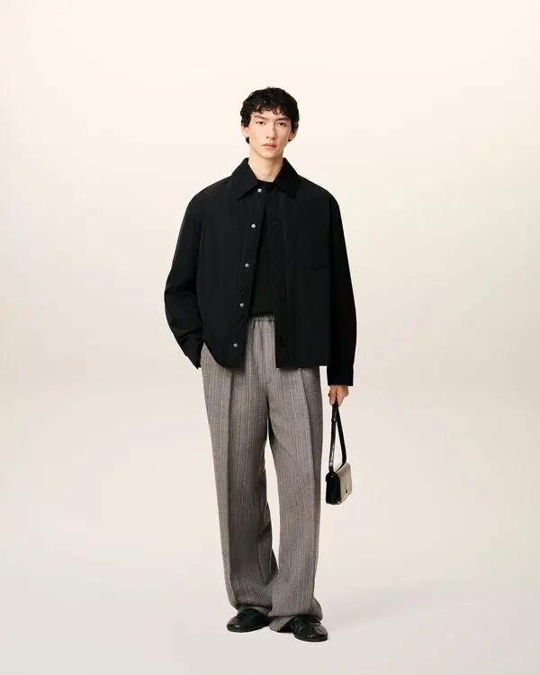 AMI Paris Taffetas Padded De Coeur Overshirt