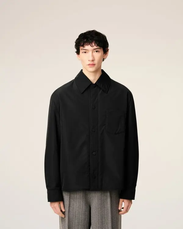 AMI Paris Taffetas Padded De Coeur Overshirt