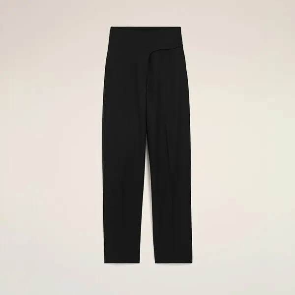 AMI Paris Wool Canvas Balloon Fit Trousers