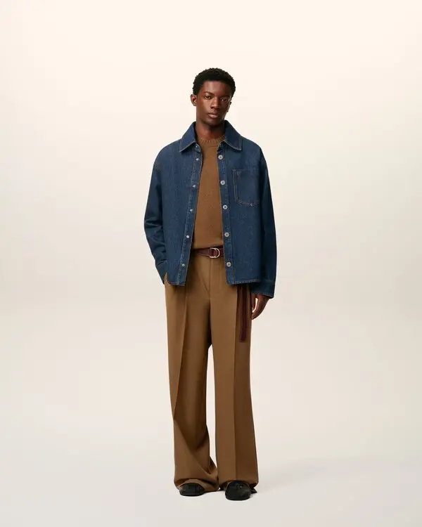 AMI Paris Denim Overshirt - Indigo
