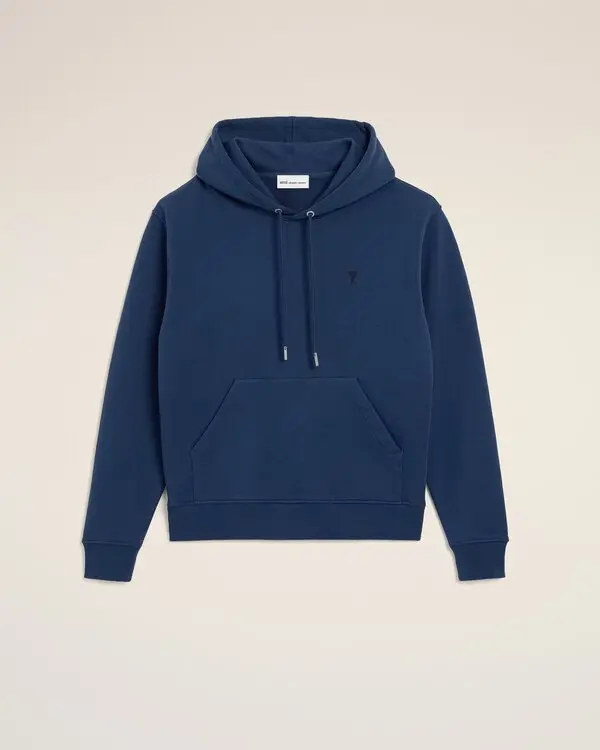 AMI Paris De Coeur Hoodie - Ink