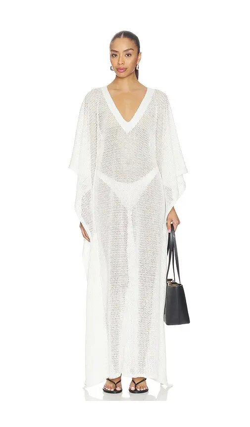 RIPLEY RADER Fishnet Caftan - Ivory