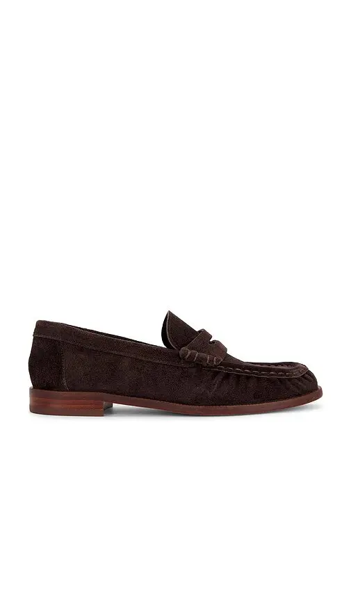 Schutz Tyche Loafer - Dark Brown
