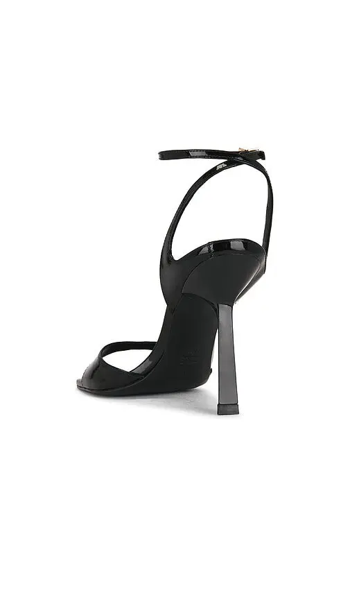 Schutz Ciara Patent Leather Stiletto Sandals
