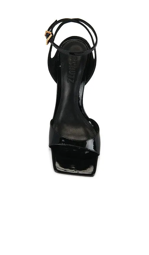 Schutz Ciara Patent Leather Stiletto Sandals