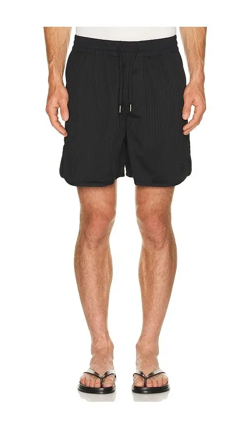 Filling Pieces Resort Mesh Short - Black