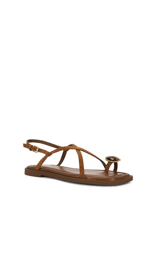 Rag & Bone Remi Flat Sandal - Tan