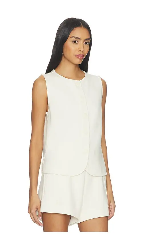 Varley Josie Button Through Tank Top