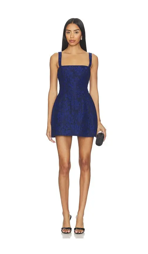 Amanda Uprichard Judie Romper - Navy