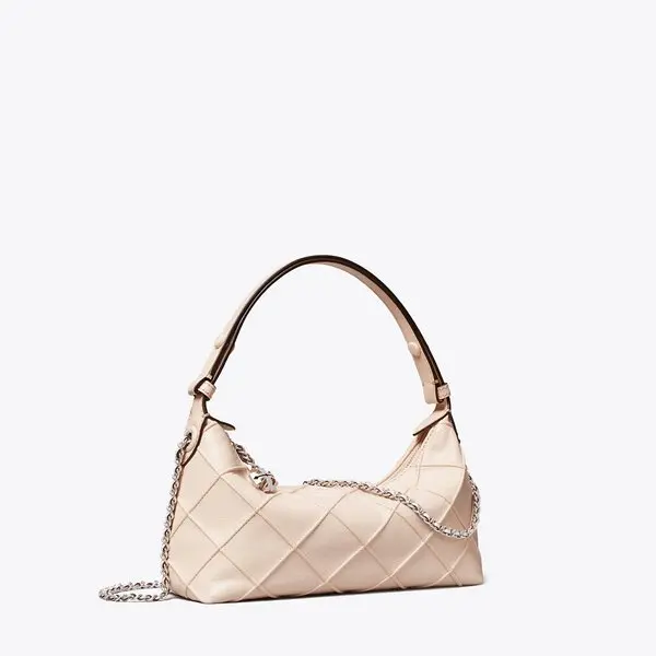 Tory Burch Fleming Distressed Pochette - Soft Pink