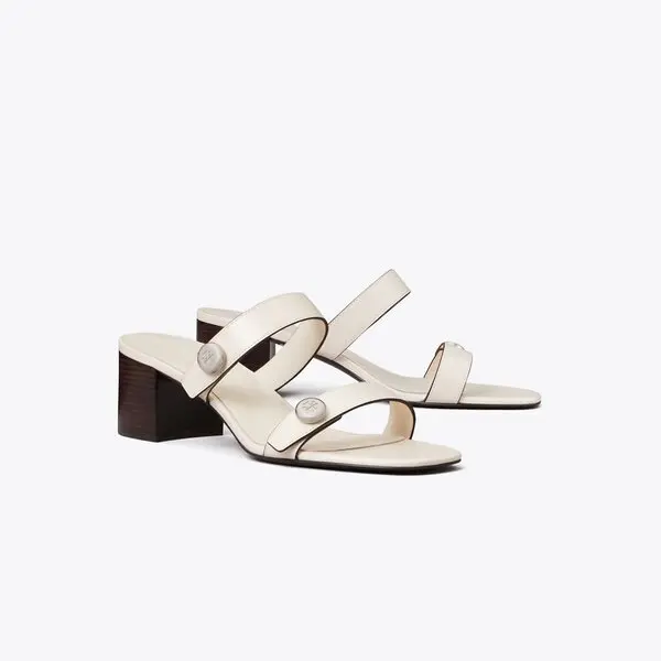 Tory Burch Romy City Sandal - Light Cream