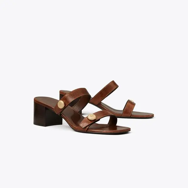 Tory Burch Romy City Sandal - Milk Chocolate