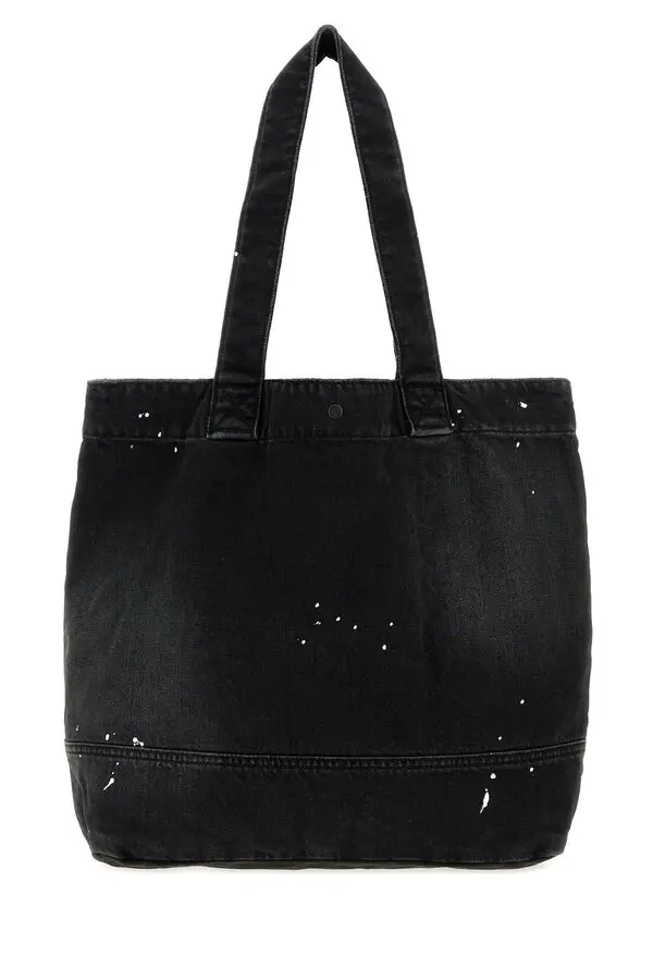 Carhartt Work In Progress Denim Tote Bag - Black
