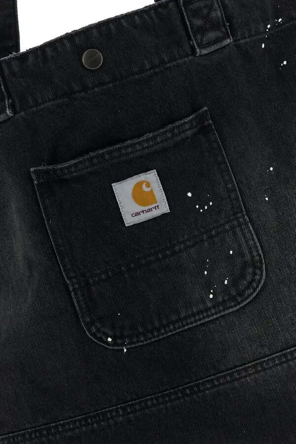 Carhartt Work In Progress Denim Tote Bag - Black