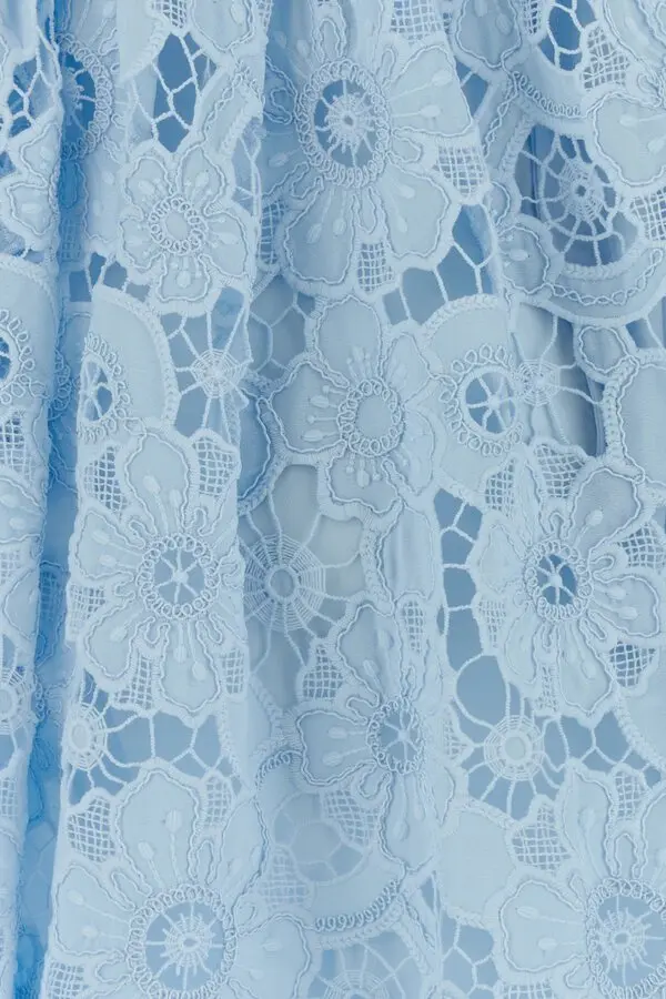 SELF-PORTRAIT Lace Midi Dress
