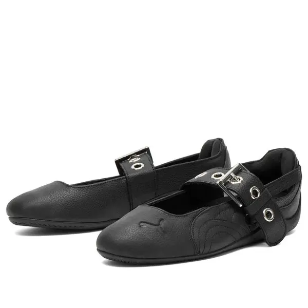PUMA Speedcat Ballet Dress-up Buckle Ballet Flat - Black