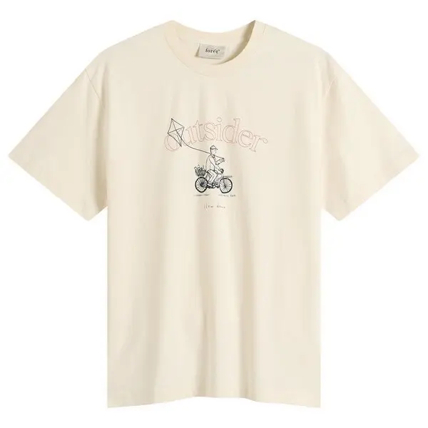 FORET Cyclist T-shirt - Cloud