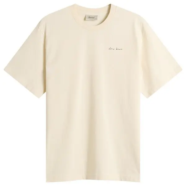 FORET Slow Down T-shirt - Cloud