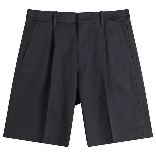 Nn07 Kay Pleated Shorts - Navy Blue