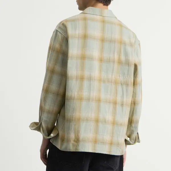 SECOND / LAYER Logan Ombre Check Shirt