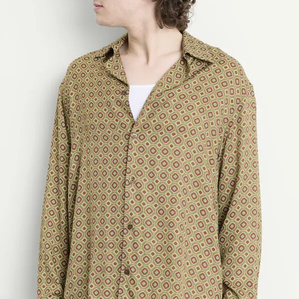 Drole De Monsieur Geometric Shirt