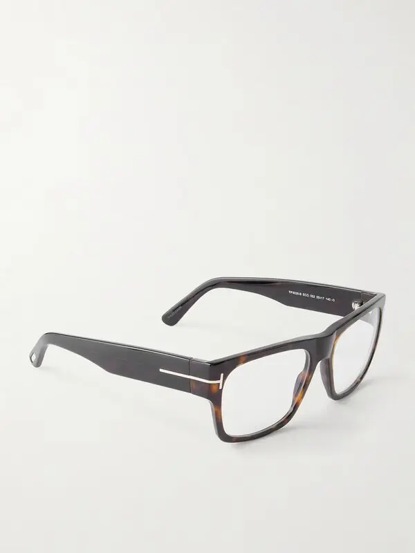 TOM FORD Square Frame Acetate Eyeglasses