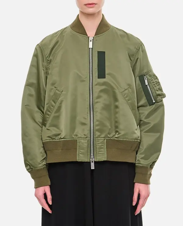 Sacai Bomber Jacket - Verde