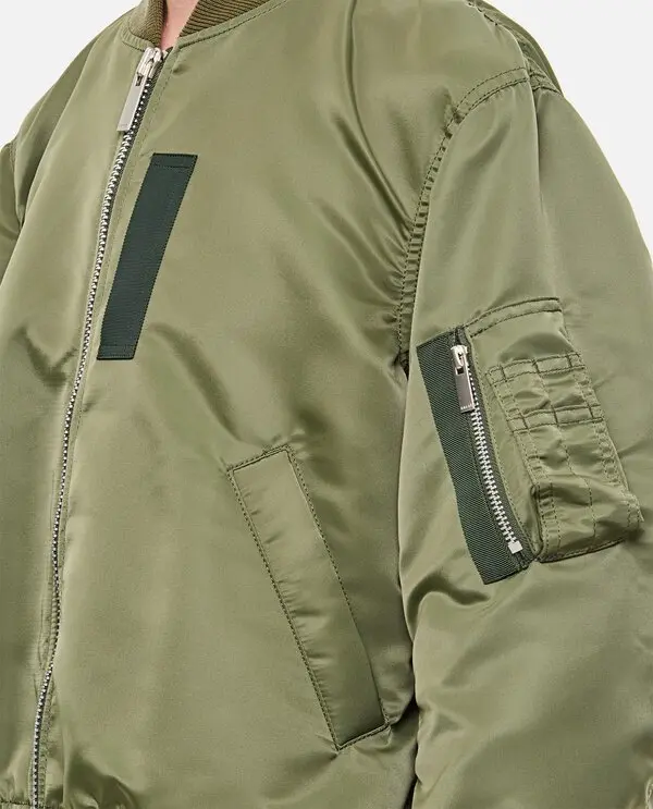 Sacai Bomber Jacket - Verde