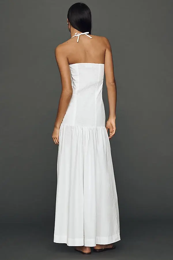 S/W/F Cotton Drop Waist Maxi Dress