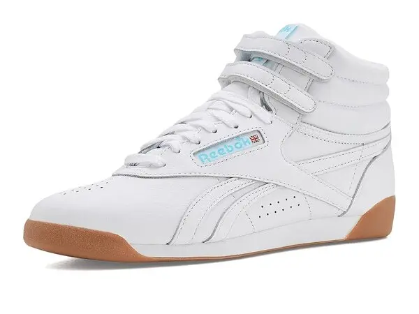 REEBOK Freestyle Hi High Top Sneakers - White