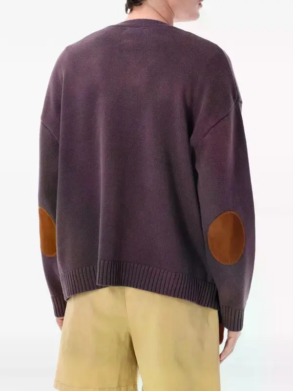 FOUND Horse Intarsia Knit Cardigan
