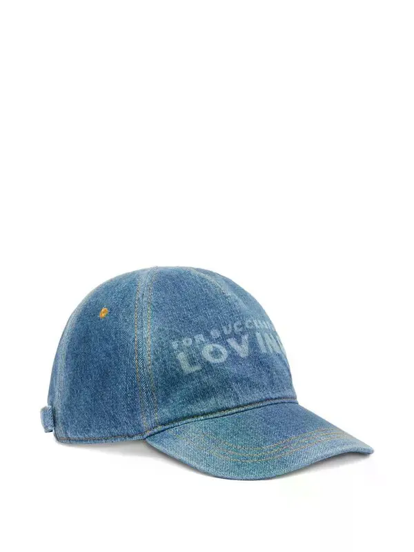DIESEL® X Tinder Logo-print Baseball Cap - Blue