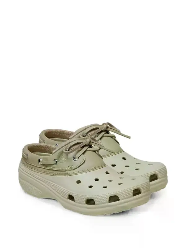 CROCS Classic Perforated Boat Shoes