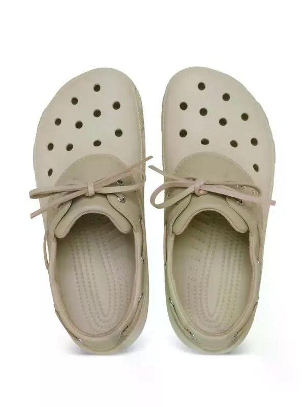 CROCS Classic Perforated Boat Shoes