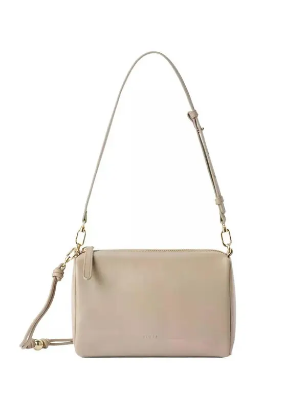Furla Logo-print Leather Crossbody Bag