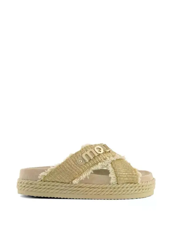 Mou Criss-cross Sandals