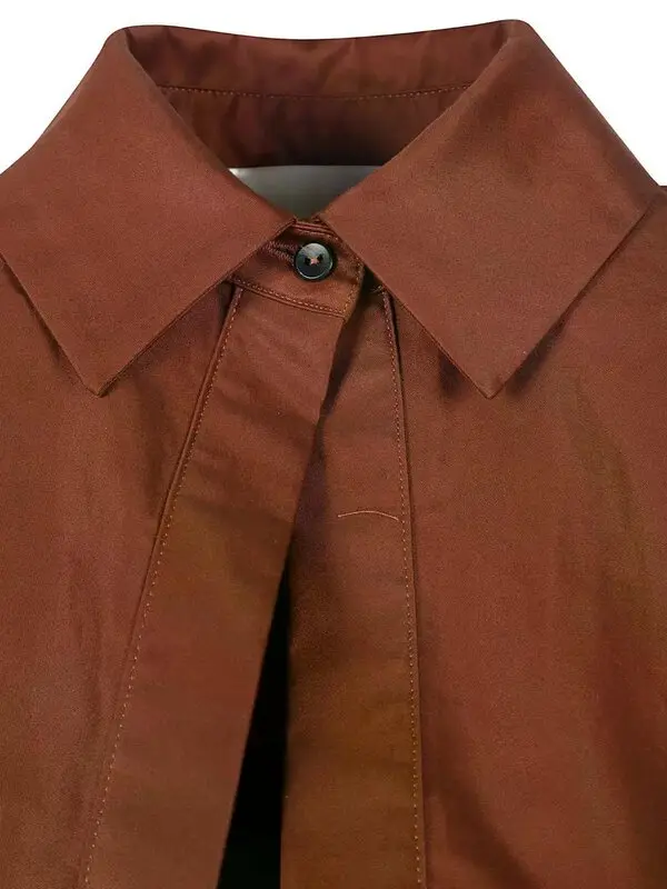 SA SU PHI Belted Shirt Dress
