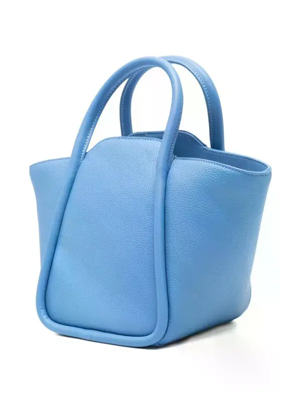 Karl Lagerfeld Icon Grained Leather Tote Bag