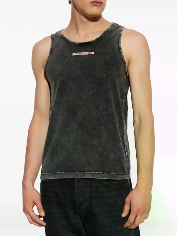 DIESEL® Vest With Logo Patch