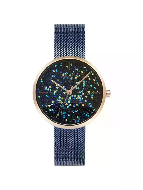 OBAKU Glimmer Crystal-embellished 32mm Watch - Blue