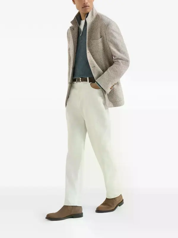 Brunello Cucinelli Cashmere Half-zip Sweater