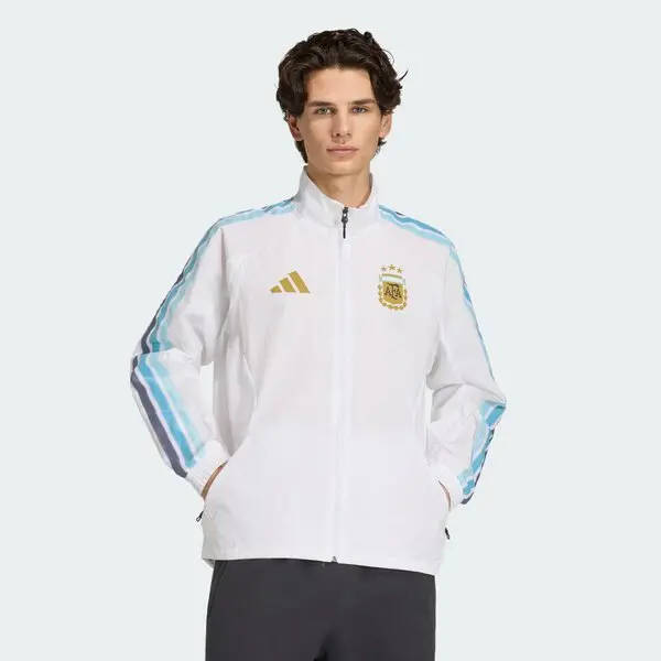 Adidas Argentina Home Anthem Track Jacket - White