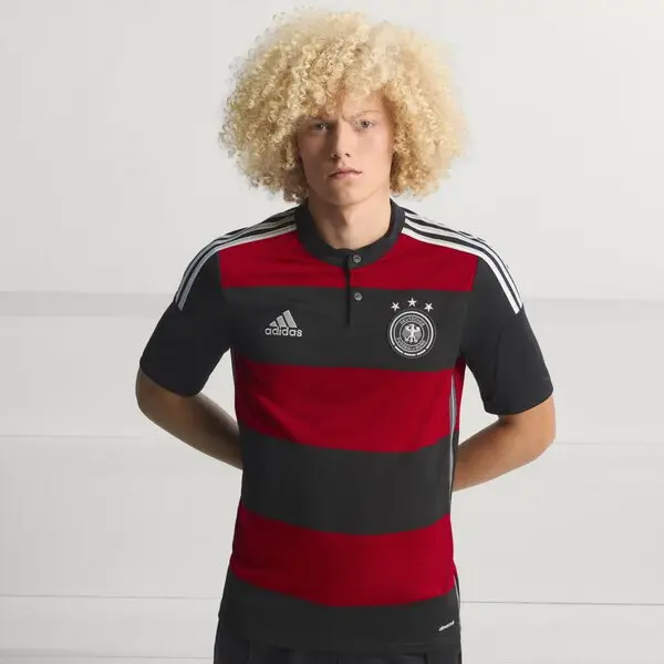 Adidas Germany Away Jersey 2014 Black - Black / Victory Red