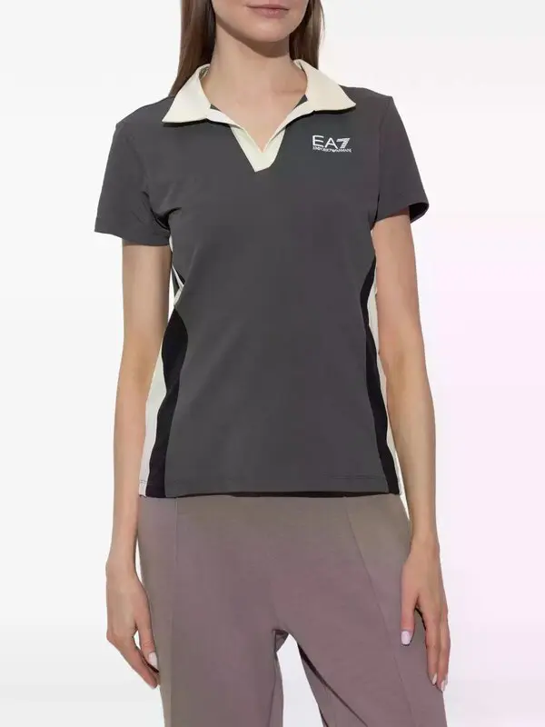 EA7 Colourblock Logo T-shirt