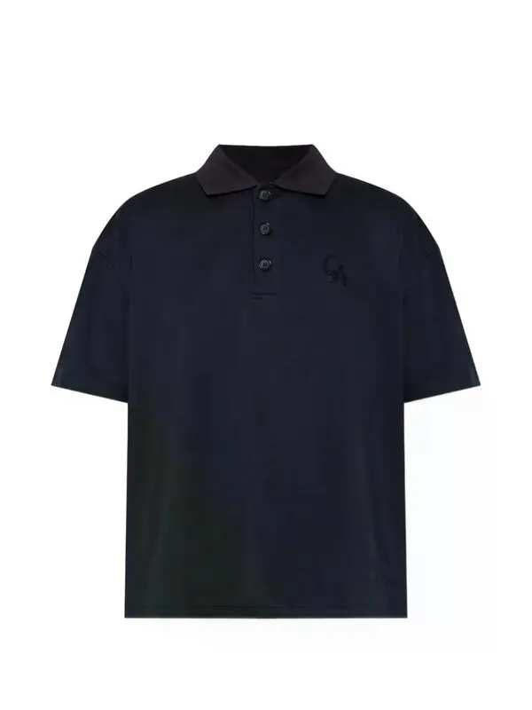 Giorgio Armani Logo-embroidered Polo Shirt