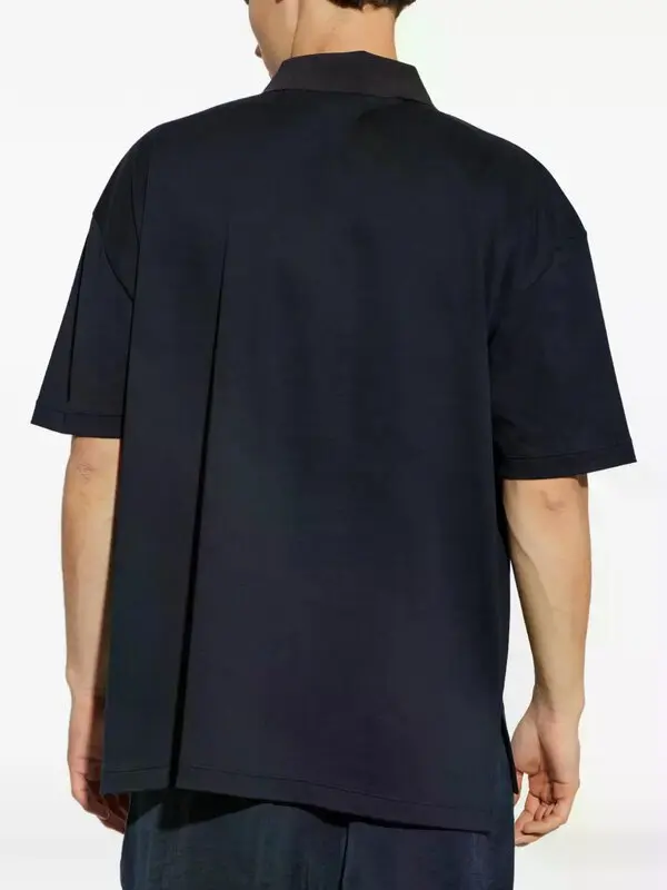 Giorgio Armani Logo-embroidered Polo Shirt
